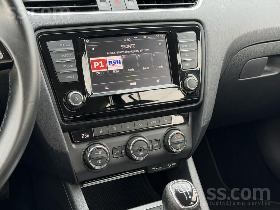 Серый Шкода Октавия 2016 в Цесис, объемом двигателя 1.60 л и пробегом 278 тыс. км за 7490 €, фото 15 на AUTOMOTO.COM.LV