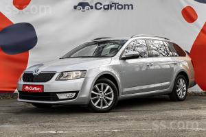 Grey Skoda Octavia 2016 in Riga, with an engine capacity of 2.00 L and mileage of 221 thousand km for 8690 €, photo  on AUTOMOTO.COM.LV