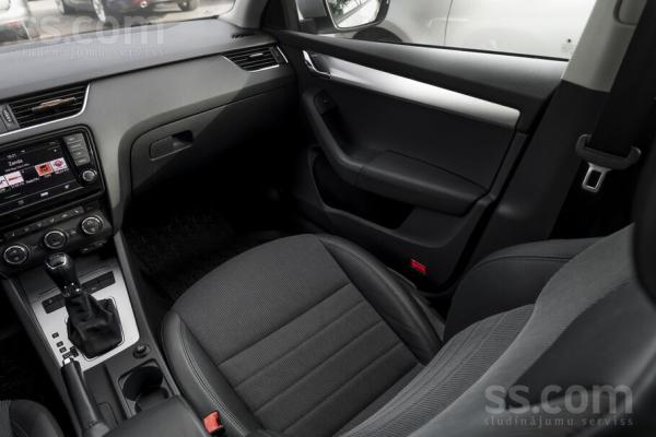 Pelēks Skoda Octavia 2016 Rīga, ar dzinēja tilpumu 2.00 L un nobraukumu 221 tūkst. km par 8690 €, foto 10 vietnē AUTOMOTO.COM.LV