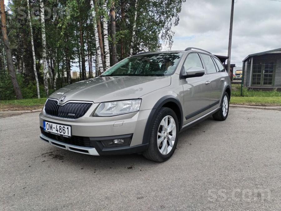 Pelēks Skoda Octavia 2016 Rīga, ar dzinēja tilpumu 2.00 L un nobraukumu 238 tūkst. km par 8990 €, foto 1 vietnē AUTOMOTO.COM.LV