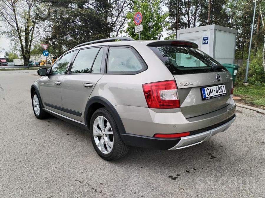 Pelēks Skoda Octavia 2016 Rīga, ar dzinēja tilpumu 2.00 L un nobraukumu 238 tūkst. km par 8990 €, foto 4 vietnē AUTOMOTO.COM.LV