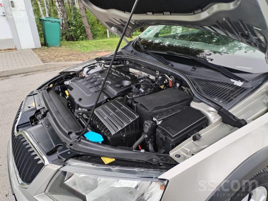 Pelēks Skoda Octavia 2016 Rīga, ar dzinēja tilpumu 2.00 L un nobraukumu 238 tūkst. km par 8990 €, foto 13 vietnē AUTOMOTO.COM.LV