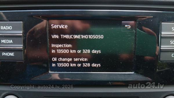 Pelēks Skoda Octavia 2016 Tallina, ar dzinēja tilpumu 1.40 L un nobraukumu 266 tūkst. km par 5500 €, foto 9 vietnē AUTOMOTO.COM.LV
