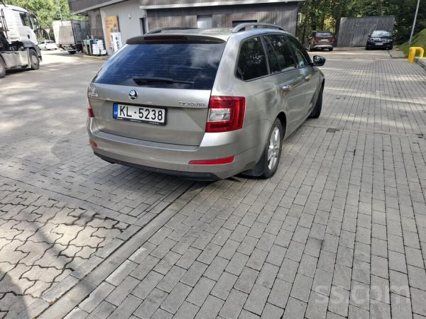 Grey Skoda Octavia 2016 in Riga, with an engine capacity of 1.60 L and mileage of 175 thousand km for 6600 €, photo 4 on AUTOMOTO.COM.LV