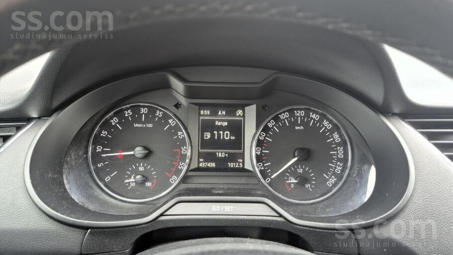 Grey Skoda Octavia 2016 in Riga, with an engine capacity of 1.60 L and mileage of 0 thousand km for 5950 €, photo 13 on AUTOMOTO.COM.LV