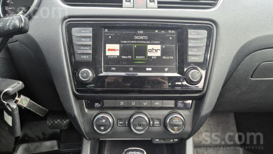 Grey Skoda Octavia 2016 in Riga, with an engine capacity of 1.60 L and mileage of 0 thousand km for 5950 €, photo 14 on AUTOMOTO.COM.LV