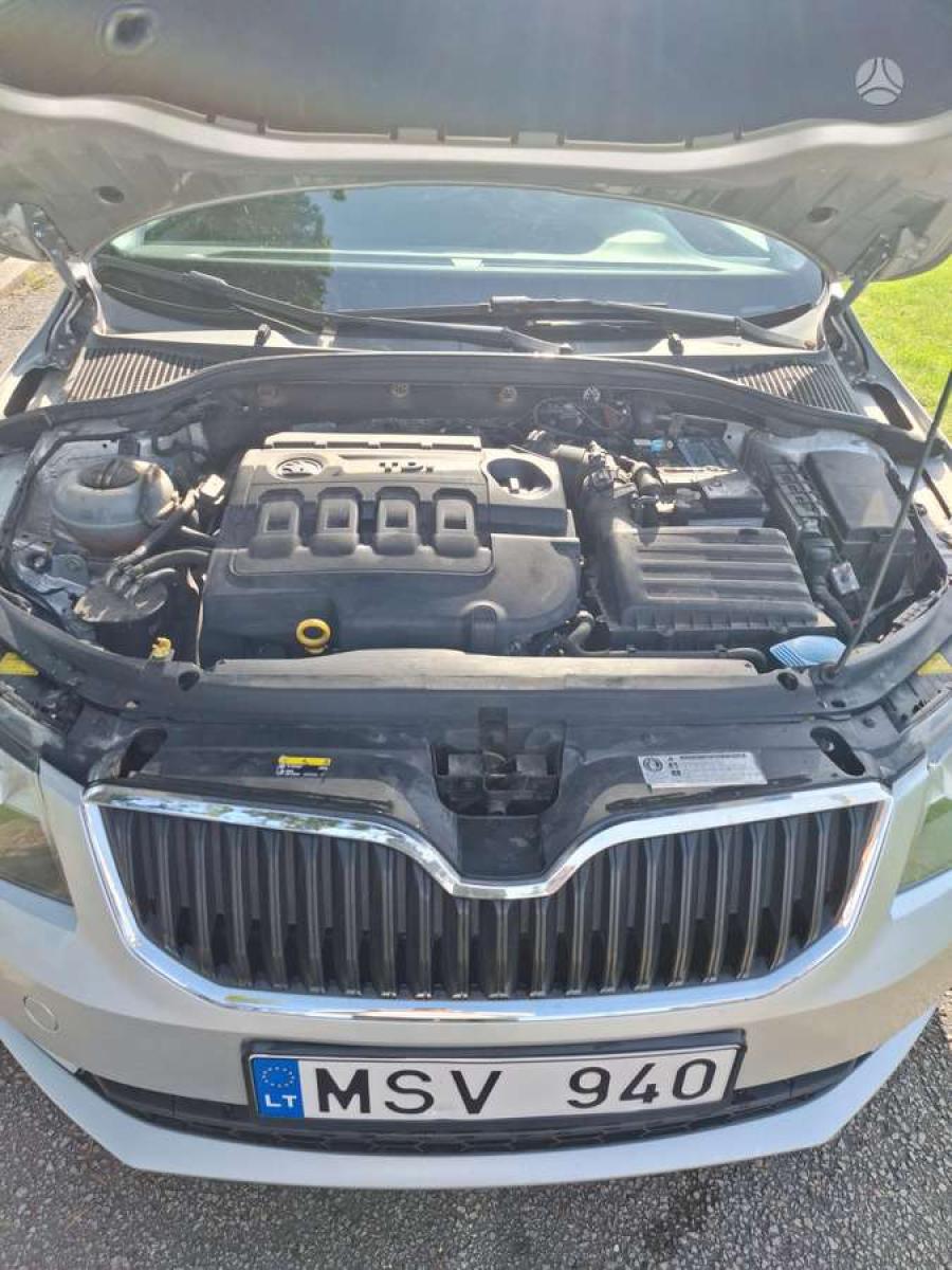 Grey Skoda Octavia 2016 in Klaipeda, with an engine capacity of 1.60 L and mileage of 246 thousand km for 6900 €, photo 15 on AUTOMOTO.COM.LV