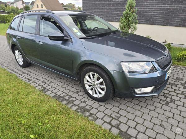 Grey Skoda Octavia 2016 in Rokiskis, with an engine capacity of 1.97 L and mileage of 279 thousand km for 6900 €, photo 4 on AUTOMOTO.COM.LV