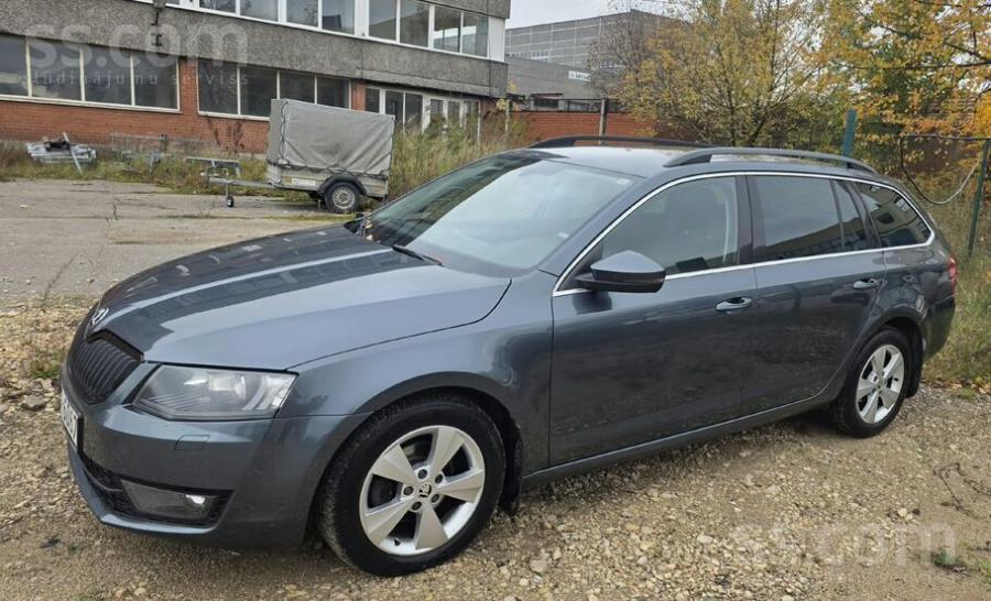 Pelēks Skoda Octavia 2016 Rīga, ar dzinēja tilpumu 1.60 L un nobraukumu 281 tūkst. km par 5000 €, foto 1 vietnē AUTOMOTO.COM.LV