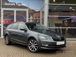 Grey Skoda Octavia 2017 in Valmiera, with an engine capacity of 2.00 L and mileage of 215 thousand km for 12600 €, photo 1 on AUTOMOTO.COM.LV