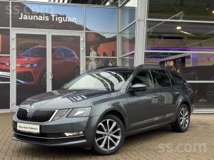 Grey Skoda Octavia 2017 in Valmiera, with an engine capacity of 2.00 L and mileage of 215 thousand km for 12600 €, photo 3 on AUTOMOTO.COM.LV