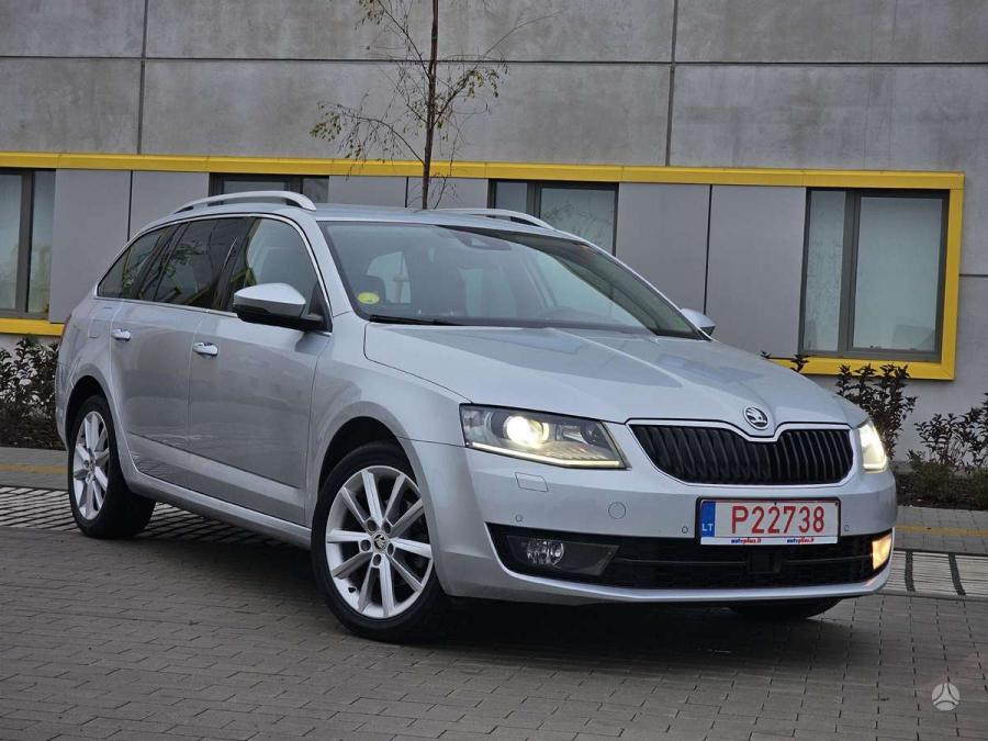 Grey Skoda Octavia 2017 in Klaipeda, with an engine capacity of 1.60 L and mileage of 134 thousand km for 9350 €, photo 3 on AUTOMOTO.COM.LV