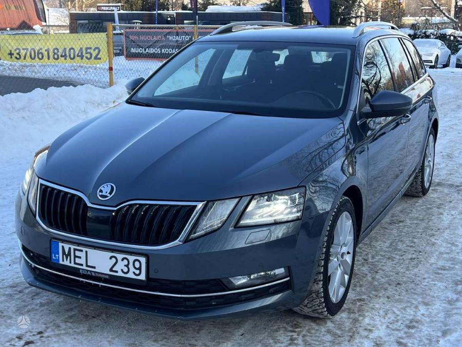 Pelēks Skoda Octavia 2017 Viļņa, ar dzinēja tilpumu 1.60 L un nobraukumu 268 tūkst. km par 8800 €, foto 1 vietnē AUTOMOTO.COM.LV