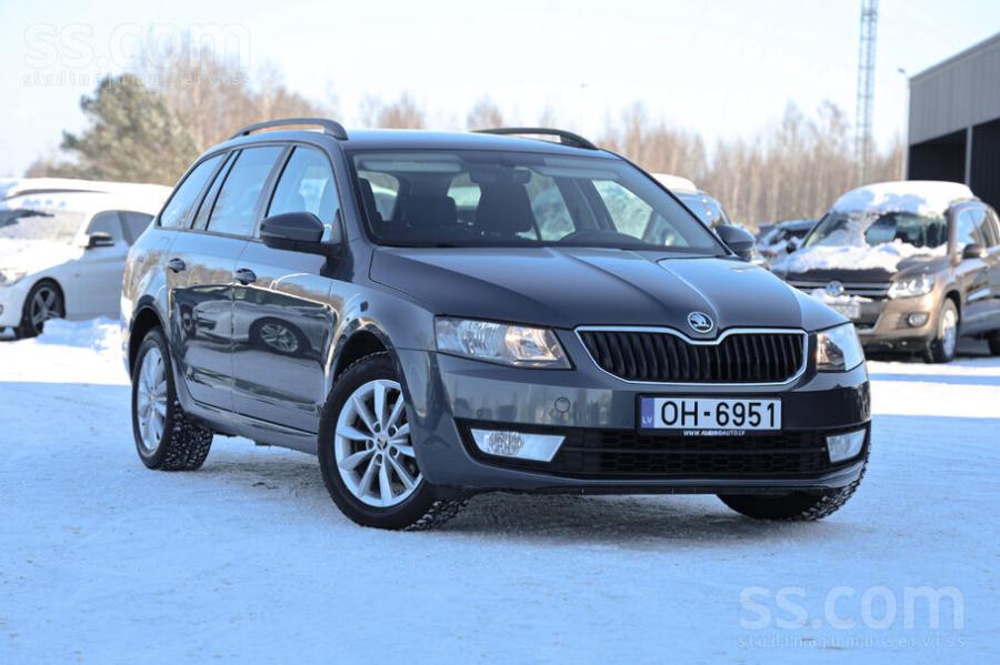 Grey Skoda Octavia 2017 in Jelgava, with an engine capacity of 1.60 L and mileage of 0 thousand km for 7850 €, photo 3 on AUTOMOTO.COM.LV
