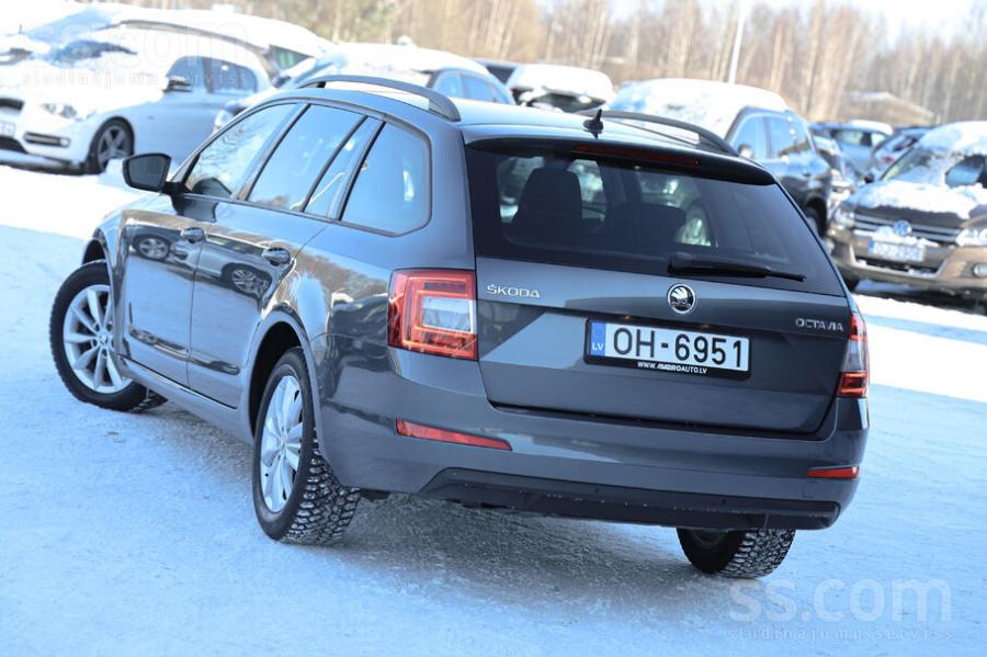 Grey Skoda Octavia 2017 in Jelgava, with an engine capacity of 1.60 L and mileage of 0 thousand km for 7850 €, photo 8 on AUTOMOTO.COM.LV