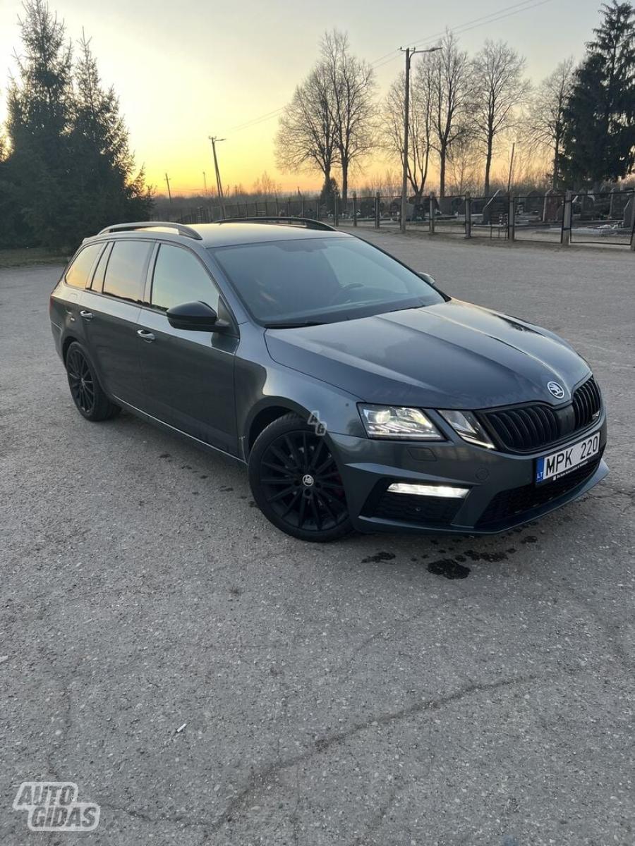 Grey Skoda Octavia 2017 in Kaunas, with an engine capacity of 2.00 L and mileage of 141 thousand km for 11499 €, photo 3 on AUTOMOTO.COM.LV