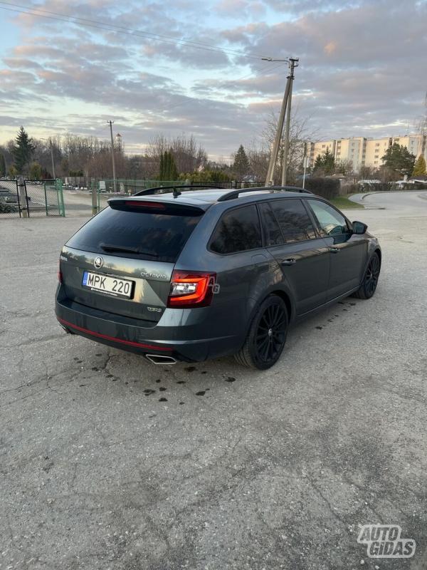 Grey Skoda Octavia 2017 in Kaunas, with an engine capacity of 2.00 L and mileage of 141 thousand km for 11499 €, photo 4 on AUTOMOTO.COM.LV