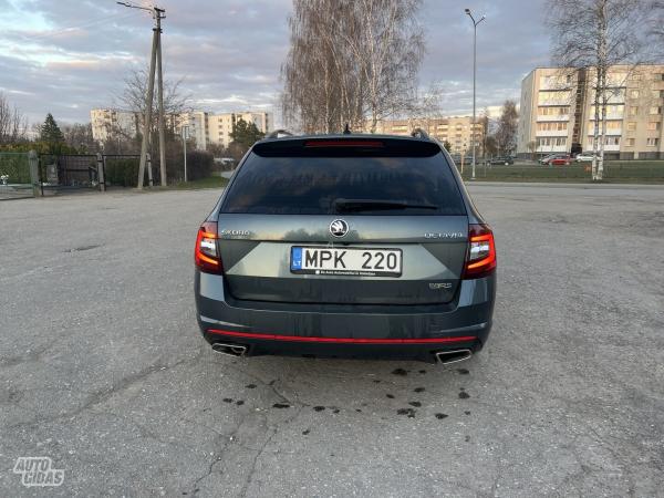 Grey Skoda Octavia 2017 in Kaunas, with an engine capacity of 2.00 L and mileage of 141 thousand km for 11499 €, photo 5 on AUTOMOTO.COM.LV