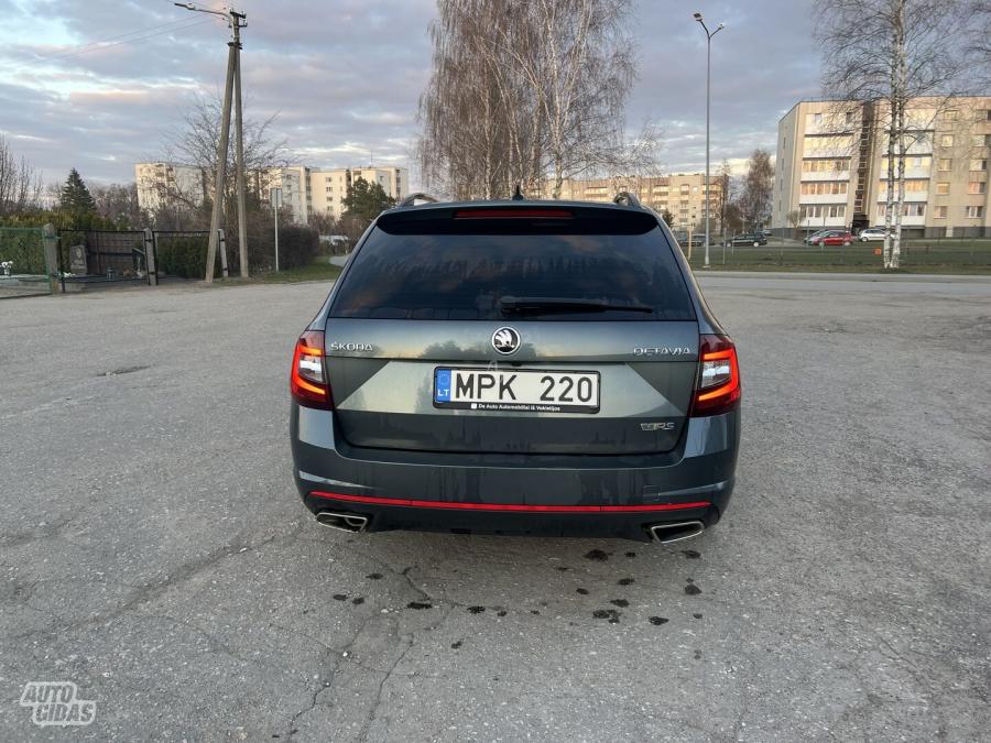 Grey Skoda Octavia 2017 in Kaunas, with an engine capacity of 2.00 L and mileage of 141 thousand km for 11499 €, photo 6 on AUTOMOTO.COM.LV