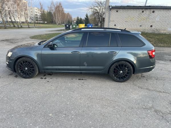 Grey Skoda Octavia 2017 in Kaunas, with an engine capacity of 2.00 L and mileage of 141 thousand km for 11499 €, photo 6 on AUTOMOTO.COM.LV