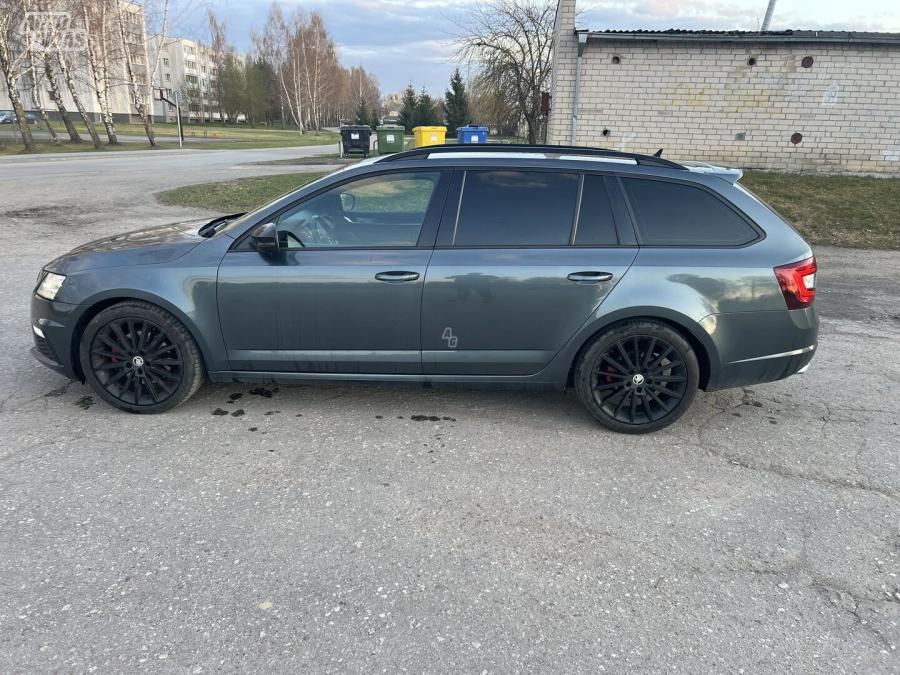 Grey Skoda Octavia 2017 in Kaunas, with an engine capacity of 2.00 L and mileage of 141 thousand km for 11499 €, photo 7 on AUTOMOTO.COM.LV