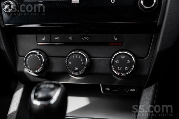 Grey Skoda Octavia 2017 in Riga, with an engine capacity of 1.40 L and mileage of 221 thousand km for 9900 €, photo 10 on AUTOMOTO.COM.LV