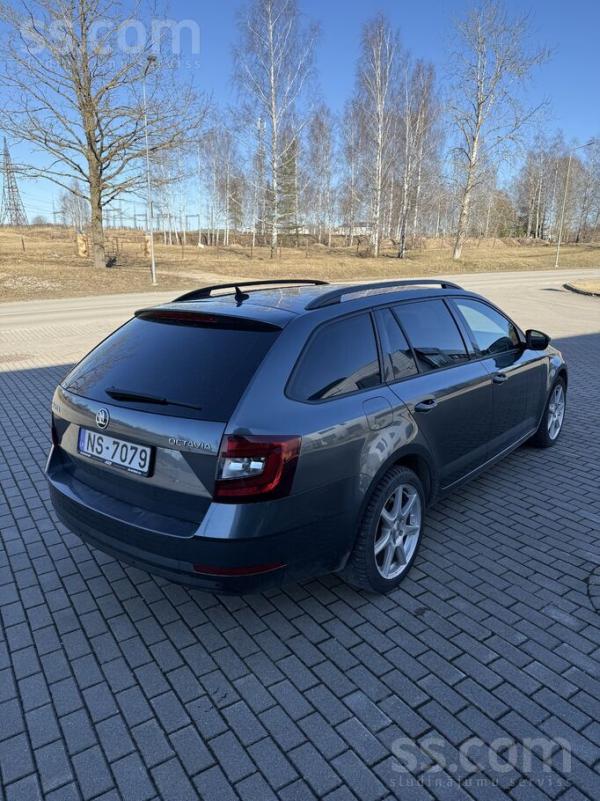 Grey Skoda Octavia 2017 in Tukums, with an engine capacity of 2.00 L and mileage of 206 thousand km for 9500 €, photo 3 on AUTOMOTO.COM.LV