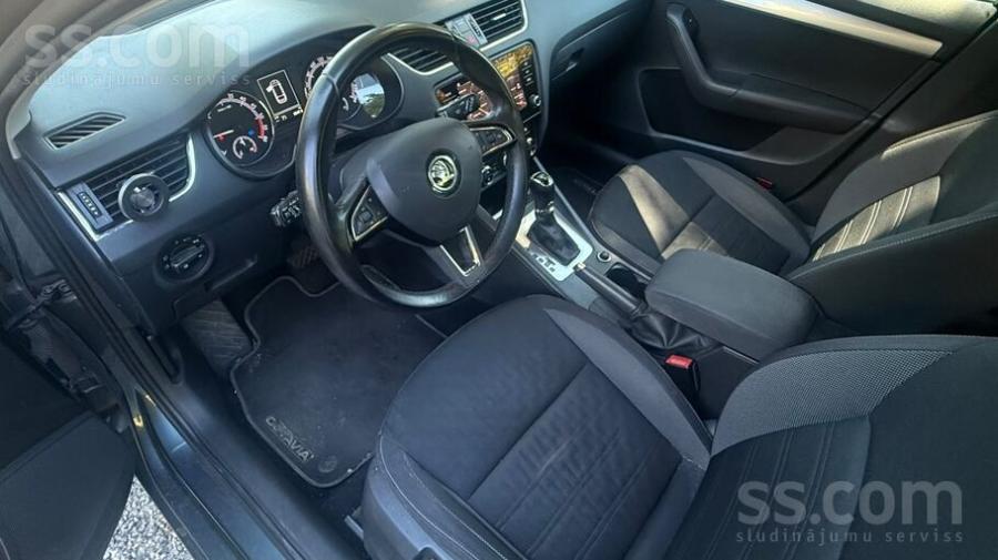 Pelēks Skoda Octavia 2017 Rīga, ar dzinēja tilpumu 1.60 L un nobraukumu 242 tūkst. km par 7350 €, foto 15 vietnē AUTOMOTO.COM.LV
