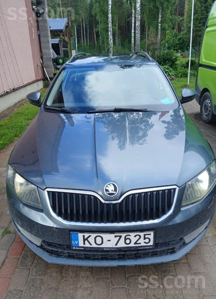 Pelēks Skoda Octavia 2017 Rīga, ar dzinēja tilpumu 2.00 L un nobraukumu 378 tūkst. km par 4450 €, foto 1 vietnē AUTOMOTO.COM.LV