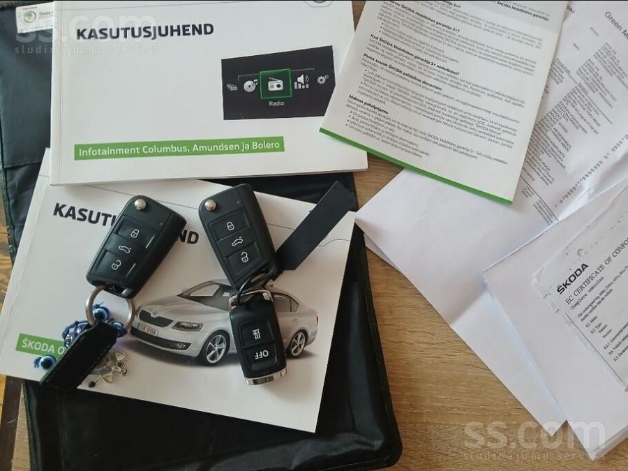 Pelēks Skoda Octavia 2017 Rīga, ar dzinēja tilpumu 2.00 L un nobraukumu 378 tūkst. km par 4450 €, foto 11 vietnē AUTOMOTO.COM.LV