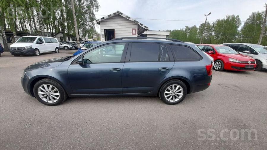 Grey Skoda Octavia 2017 in Riga, with an engine capacity of 1.60 L and mileage of 221 thousand km for 7550 €, photo 6 on AUTOMOTO.COM.LV