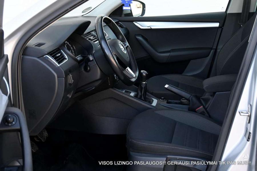 Grey Skoda Octavia 2017 in Kretinga, with an engine capacity of 1.97 L and mileage of 246 thousand km for 8850 €, photo 18 on AUTOMOTO.COM.LV