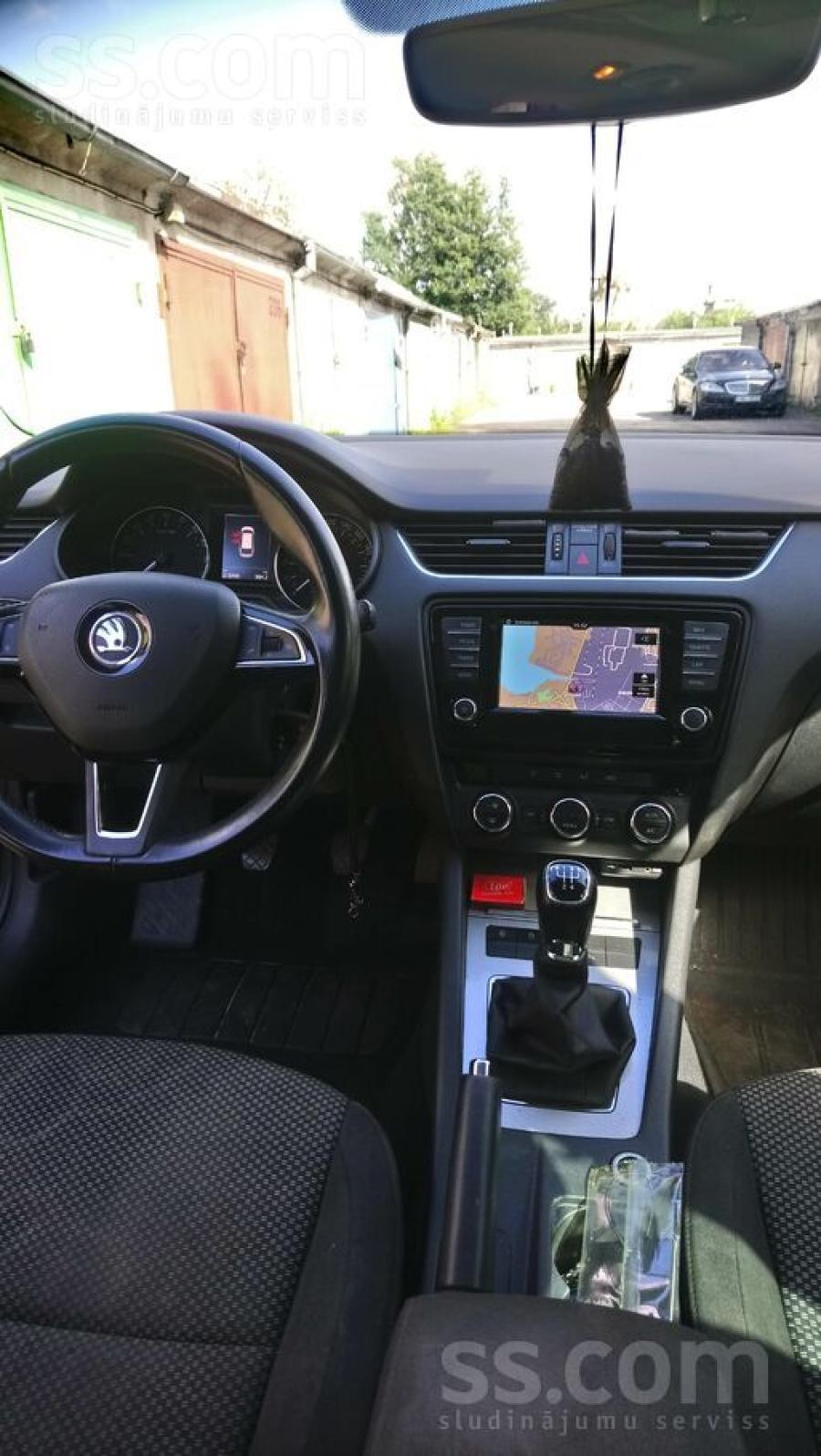 Grey Skoda Octavia 2017 in Riga, with an engine capacity of 1.60 L and mileage of 225 thousand km for 8500 €, photo 8 on AUTOMOTO.COM.LV