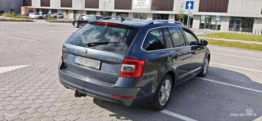 Pelēks Skoda Octavia 2017 Viļņa, ar dzinēja tilpumu 1.60 L un nobraukumu 293 tūkst. km par 6700 €, foto 3 vietnē AUTOMOTO.COM.LV