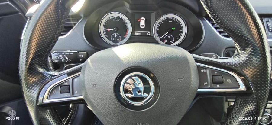 Pelēks Skoda Octavia 2017 Viļņa, ar dzinēja tilpumu 1.60 L un nobraukumu 293 tūkst. km par 6700 €, foto 9 vietnē AUTOMOTO.COM.LV