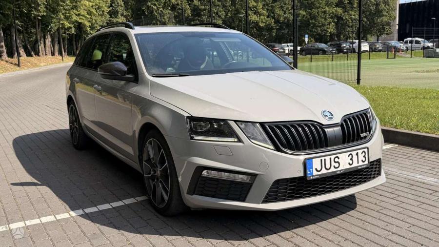 Pelēks Skoda Octavia 2017 Kauņa, ar dzinēja tilpumu 1.98 L un nobraukumu 176 tūkst. km par 13699 €, foto 1 vietnē AUTOMOTO.COM.LV