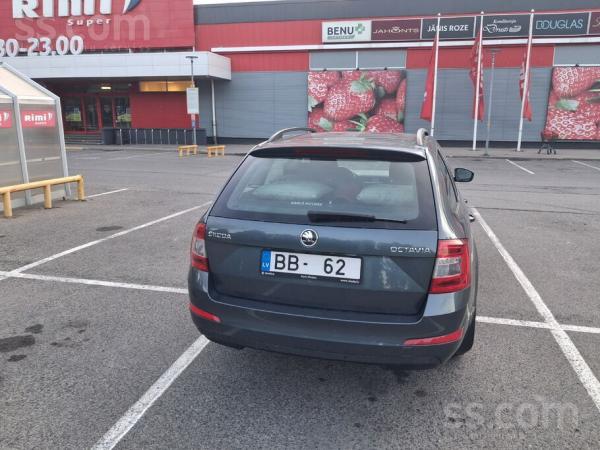 Grey Skoda Octavia 2017 in Riga, with an engine capacity of 1.40 L and mileage of 147 thousand km for 8200 €, photo 4 on AUTOMOTO.COM.LV