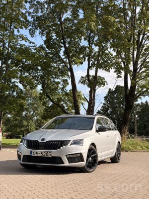 Grey Skoda Octavia 2017 in Riga, with an engine capacity of 2.00 L and mileage of 106 thousand km for 18800 €, photo  on AUTOMOTO.COM.LV