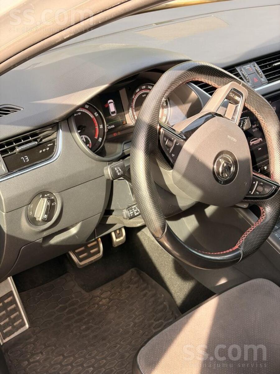 Pelēks Skoda Octavia 2017 Rīga, ar dzinēja tilpumu 2.00 L un nobraukumu 106 tūkst. km par 18800 €, foto 6 vietnē AUTOMOTO.COM.LV