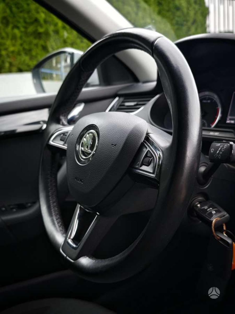 Grey Skoda Octavia 2017 in Vilnius, with an engine capacity of 1.40 L and mileage of 242 thousand km for 8500 €, photo 12 on AUTOMOTO.COM.LV