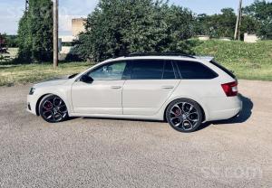 Pelēks Skoda Octavia 2017 Tukums, ar dzinēja tilpumu 2.00 L un nobraukumu 281 tūkst. km par 12300 €, foto  vietnē AUTOMOTO.COM.LV