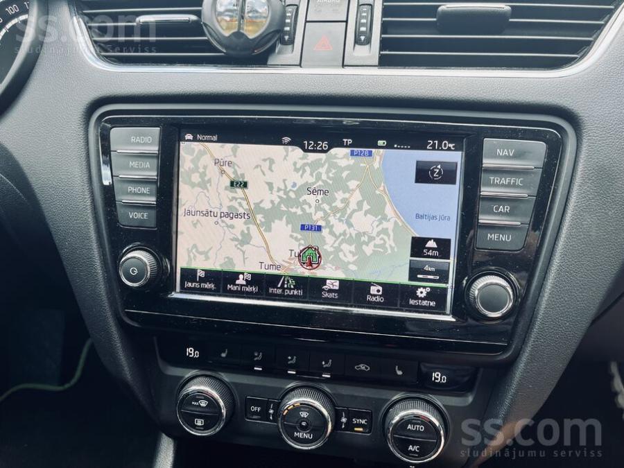 Pelēks Skoda Octavia 2017 Tukums, ar dzinēja tilpumu 2.00 L un nobraukumu 281 tūkst. km par 12300 €, foto 20 vietnē AUTOMOTO.COM.LV