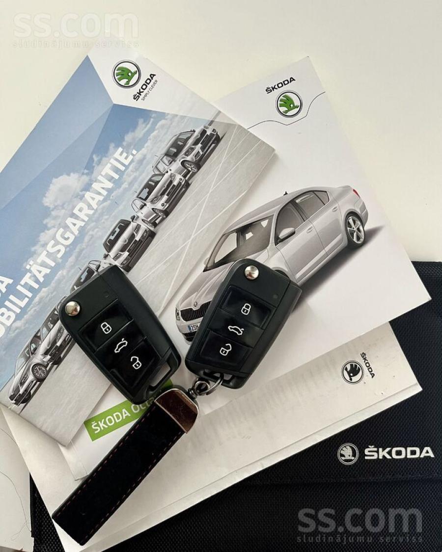 Pelēks Skoda Octavia 2017 Tukums, ar dzinēja tilpumu 2.00 L un nobraukumu 281 tūkst. km par 12300 €, foto 23 vietnē AUTOMOTO.COM.LV