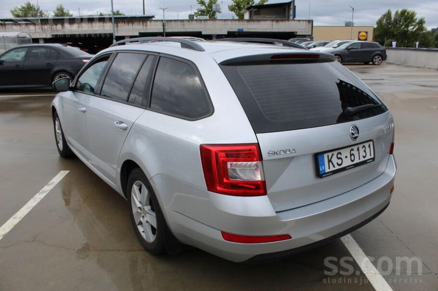 Grey Skoda Octavia 2017 in Riga, with an engine capacity of 1.60 L and mileage of 170 thousand km for 7500 €, photo 12 on AUTOMOTO.COM.LV