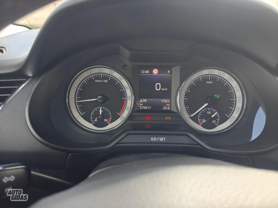 Grey Skoda Octavia 2017 in Kaunas, with an engine capacity of 1.60 L and mileage of 280 thousand km for 9200 €, photo 12 on AUTOMOTO.COM.LV