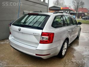 Grey Skoda Octavia 2018 in Riga, with an engine capacity of 2.00 L and mileage of 213 thousand km for 11200 €, photo 2 on AUTOMOTO.COM.LV