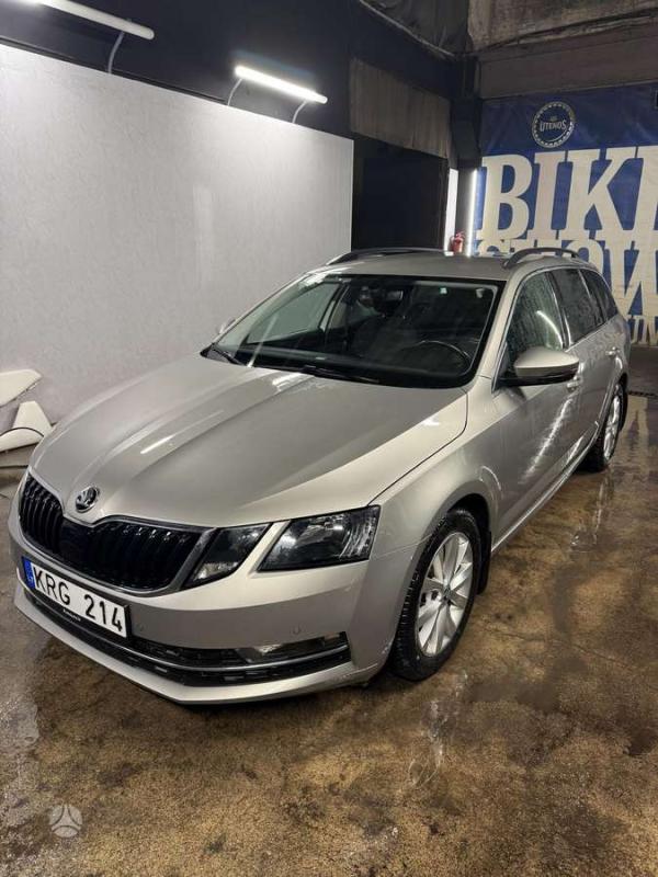 Grey Skoda Octavia 2018 in Kaunas, with an engine capacity of 1.60 L and mileage of 169 thousand km for 9350 €, photo 1 on AUTOMOTO.COM.LV