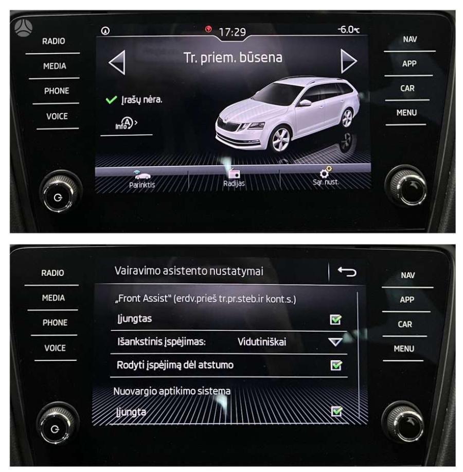 Серый Шкода Октавия 2018 в Каунас, объемом двигателя 1.60 л и пробегом 191 тыс. км за 9900 €, фото 12 на AUTOMOTO.COM.LV