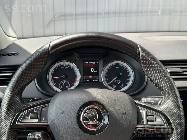 Grey Skoda Octavia 2018 in Riga, with an engine capacity of 1.60 L and mileage of 271 thousand km for 7900 €, photo 7 on AUTOMOTO.COM.LV