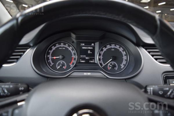 Grey Skoda Octavia 2018 in Riga, with an engine capacity of 1.60 L and mileage of 195 thousand km for 8900 €, photo 7 on AUTOMOTO.COM.LV